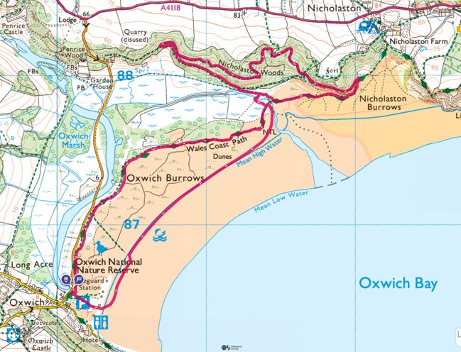 Wales Coast Path / Oxwich